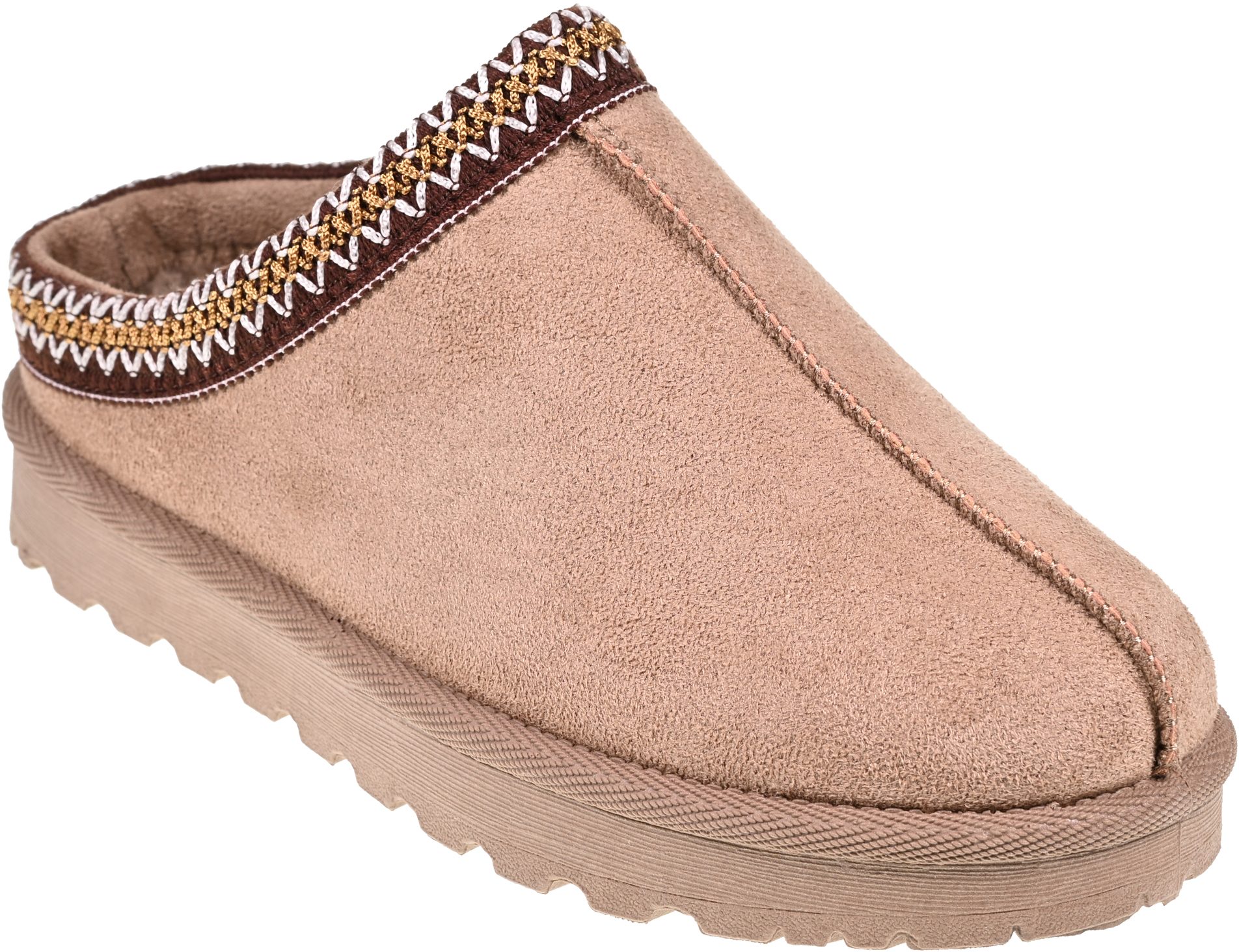 Lunar Nepal Mink KLZ003 MK - Mule Slippers - Humphries Shoes