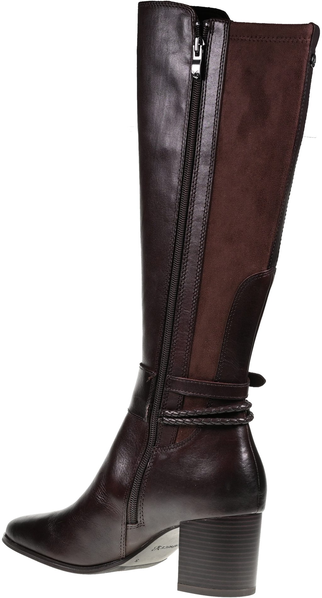 Caprice 25501-45 Francesca Dark Brown Combi 25501-45 329 - Knee High ...