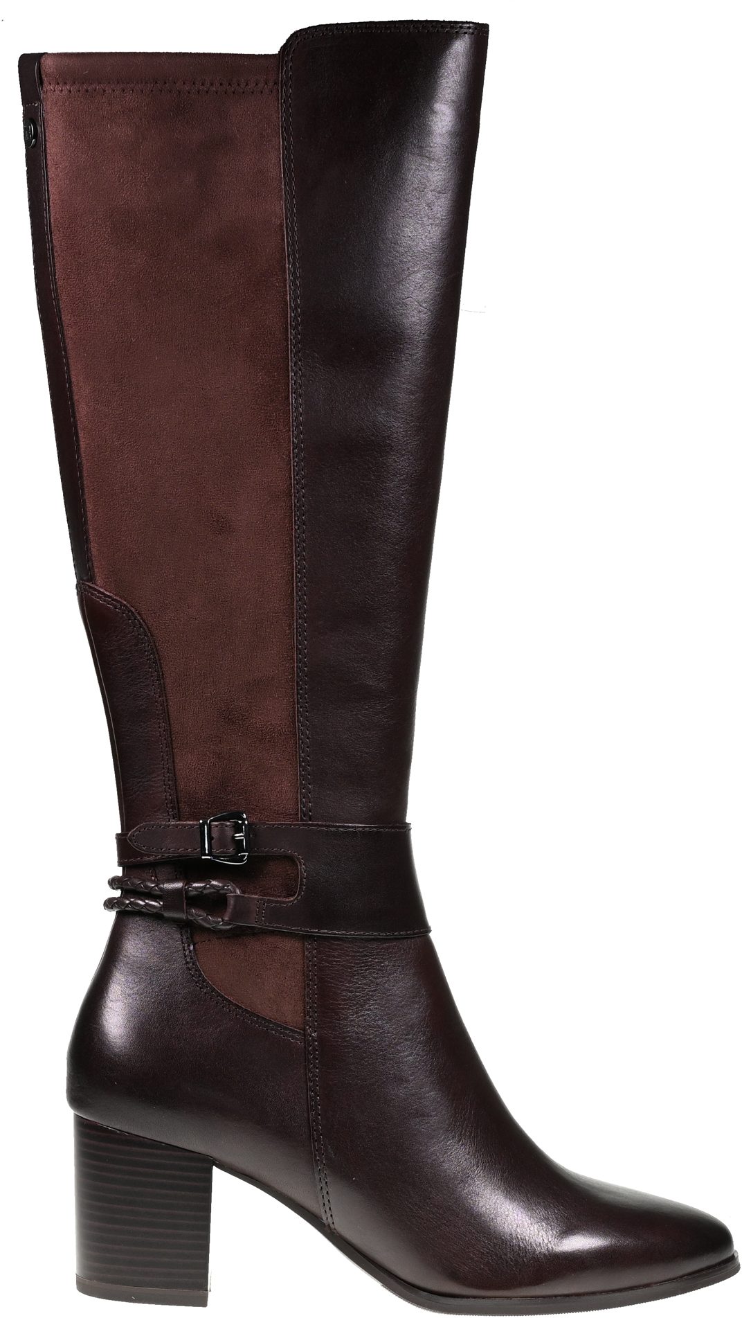 Caprice 25501-45 Francesca Dark Brown Combi 25501-45 329 - Knee High ...