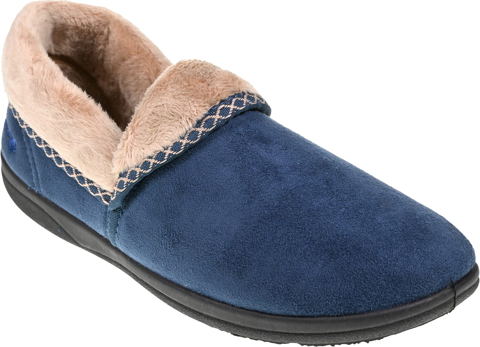 Padders Mellow Denim Blue 460 29 - Full Slippers - Humphries Shoes