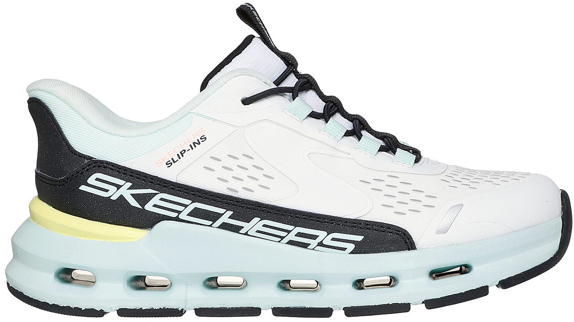 Skechers Slip-ins: Glide-Step - Vista Lane White / Turquoise 303654L ...