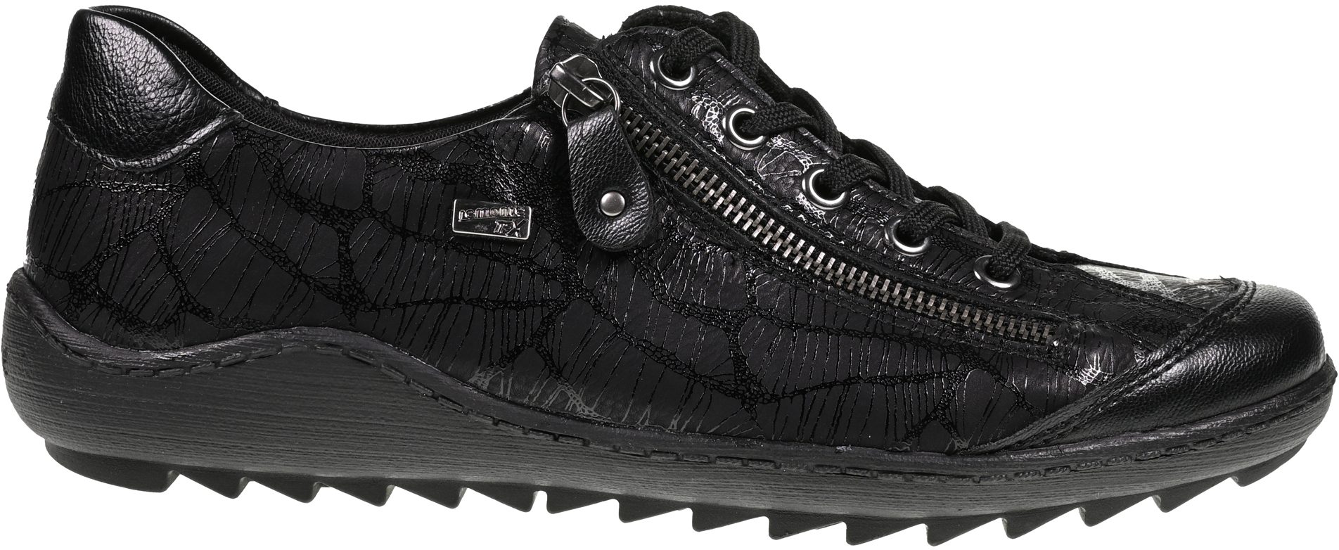 Remonte Liv Shoe All Black R1402-00 - Everyday Shoes - Humphries Shoes