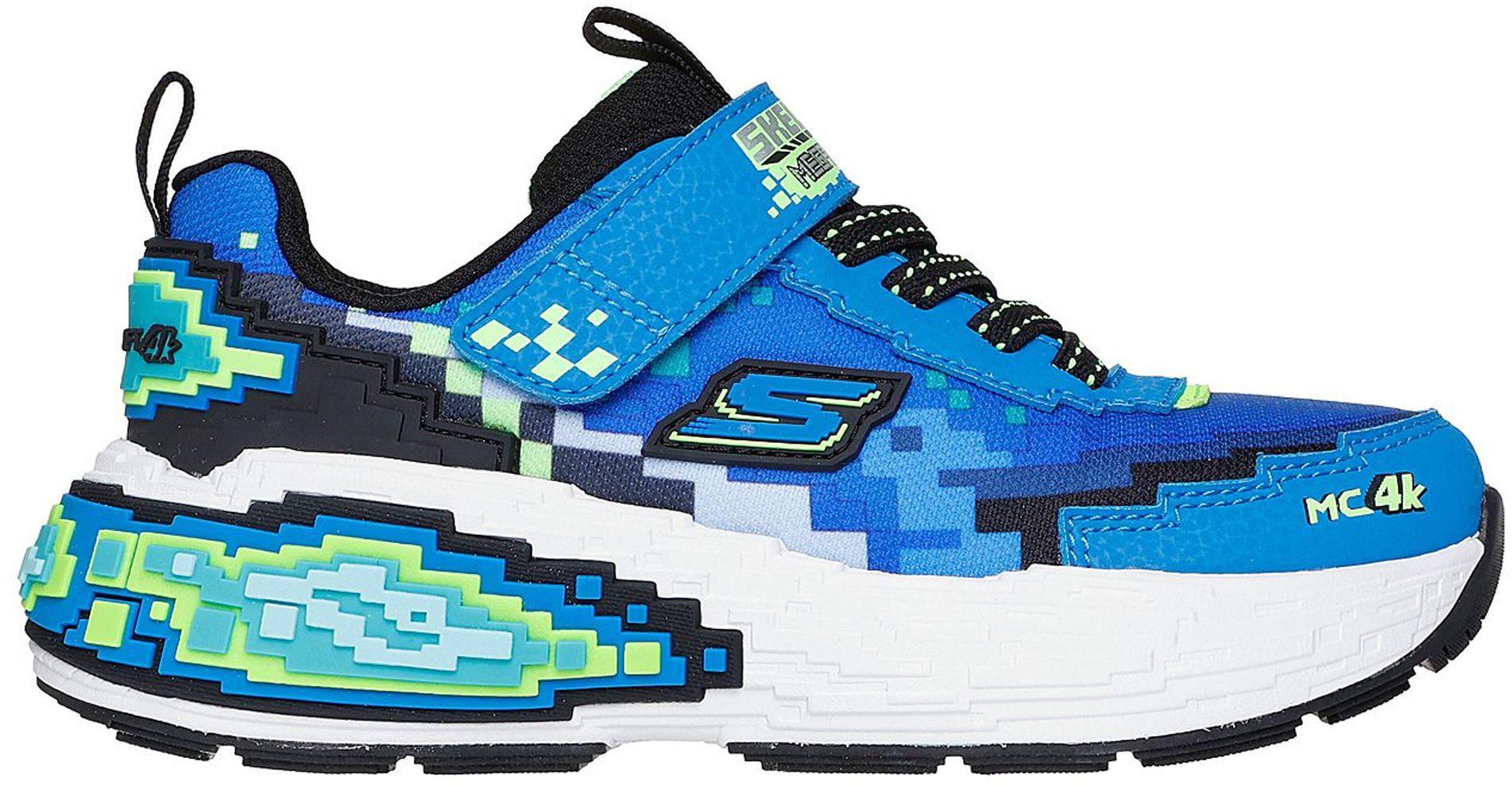 Skechers Mega-Craft 4K Blue / Lime 402160L BLLM - Boys Shoes ...