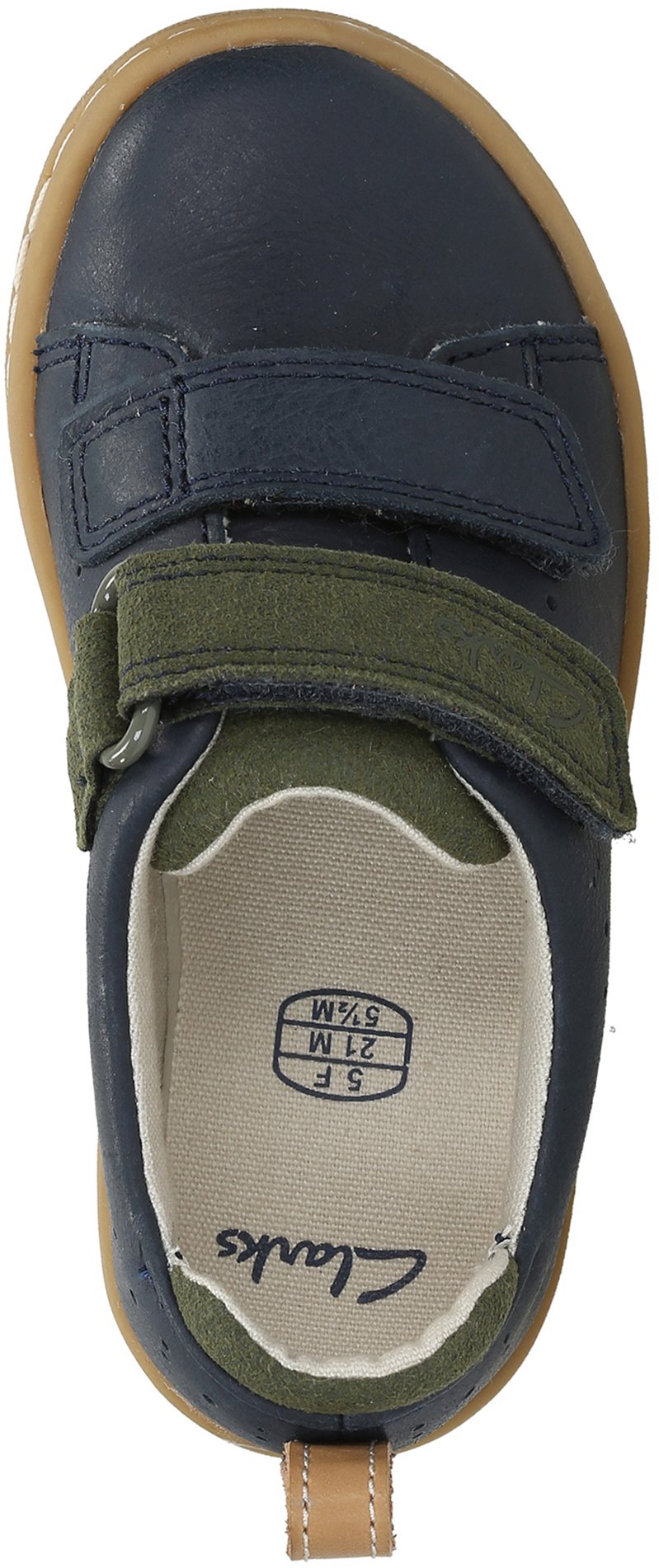 Clarks Cute Toy First Navy Leather 26127248 - First Walkers - Humphries ...