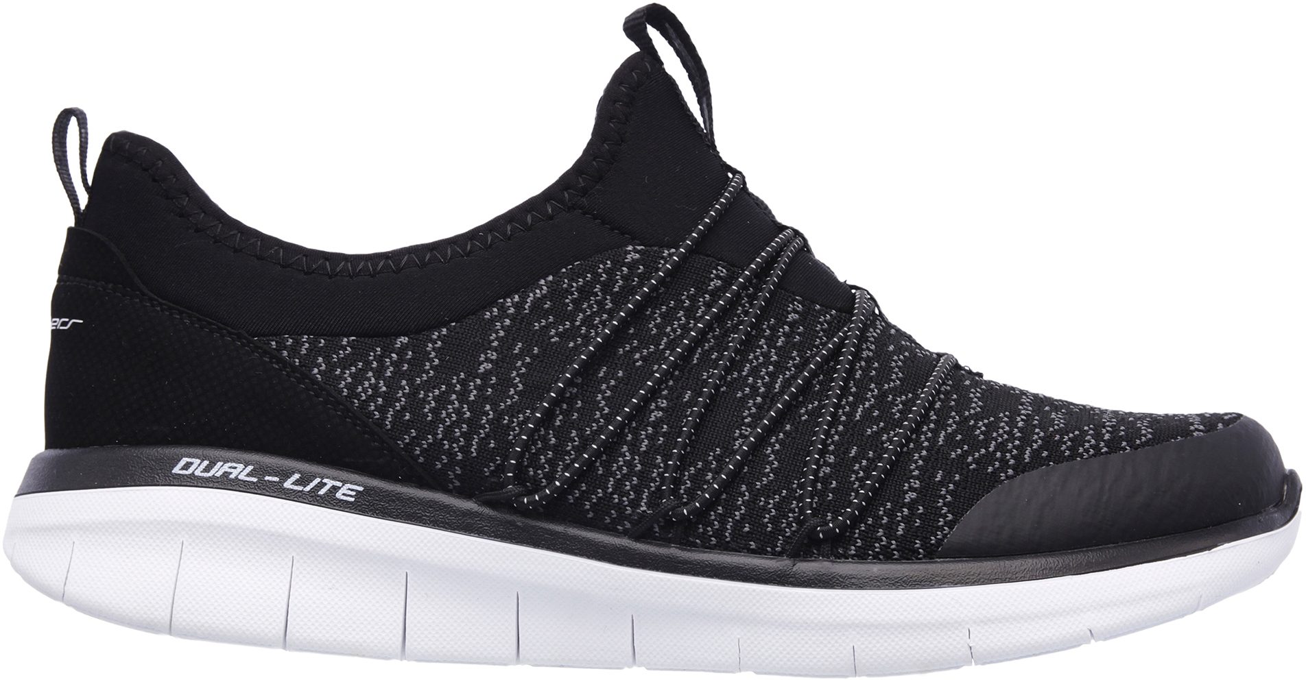 Skechers Synergy 2.0 - Simply Chic Black / White 12379 BKW - Womens ...