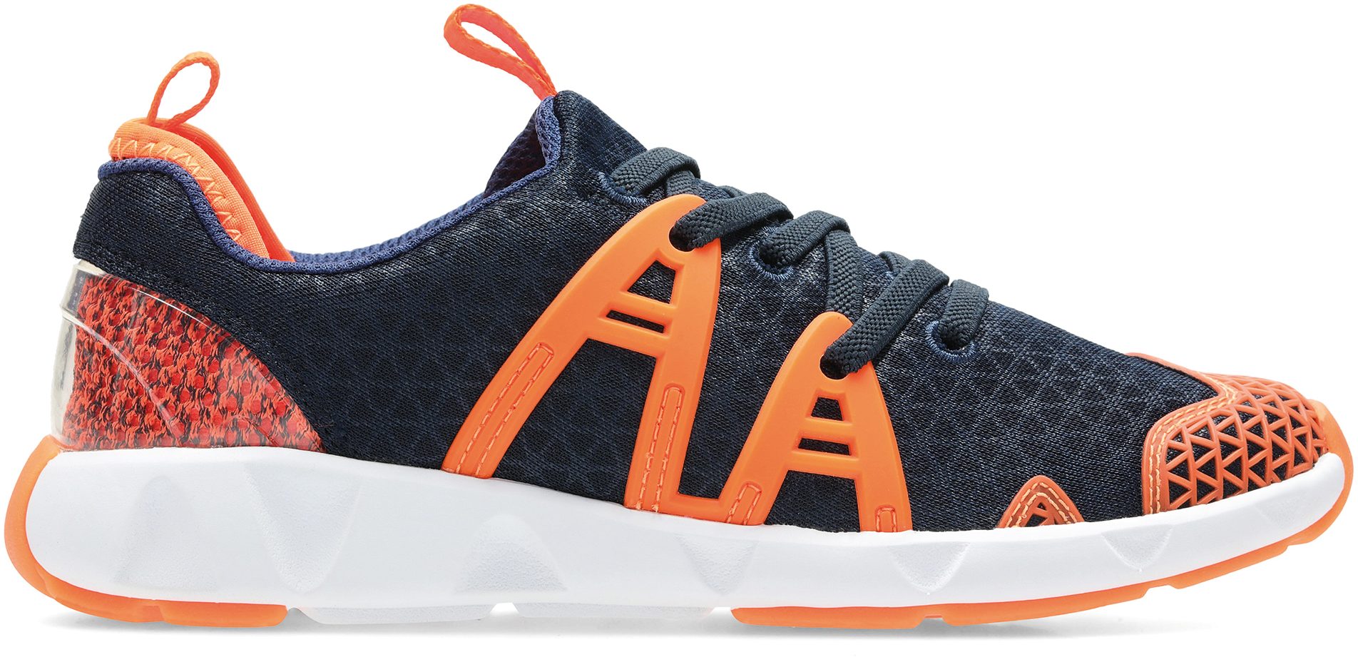 Clarks Luminous Run Infant Navy Combi 26130048 - Boys Trainers ...