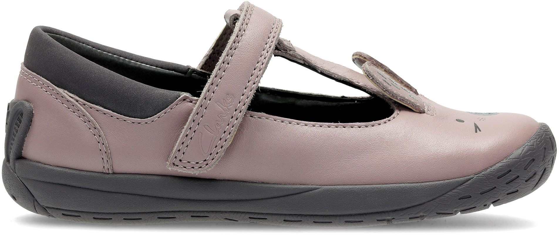 Clarks Puppet Fun Infant Pink Leather 26128072 - Girls Shoes ...