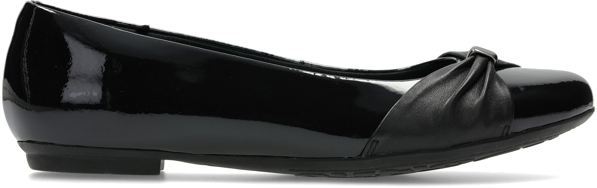 Clarks Tizz Folly BL Black Patent 26126611 - Girls School Shoes ...