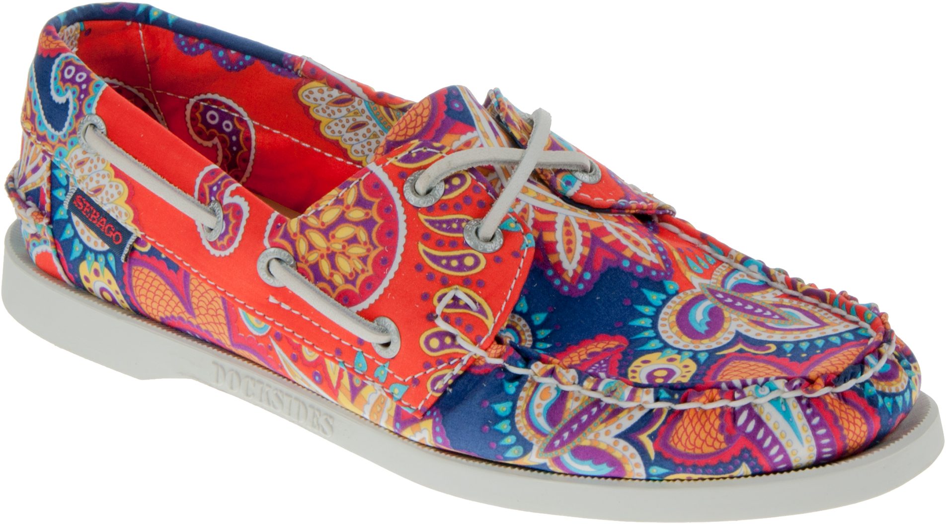 Sebago Docksides Womens Persia Liberty Print B500160 - Everyday Shoes ...