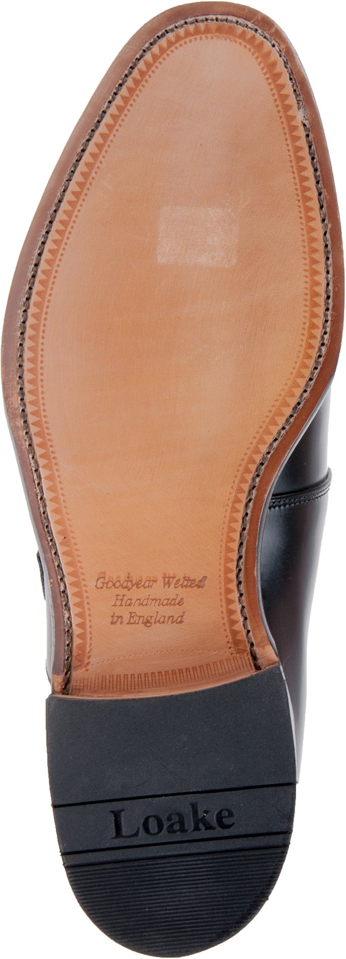 Loake Paisley Black Polished Leather - Formal Shoes - Humphries Shoes