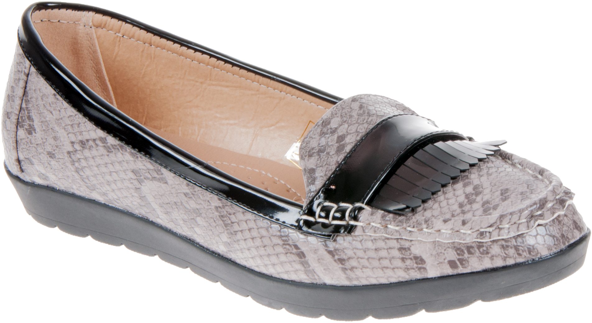 Freestep Sophia Grey sop - Everyday Shoes - Humphries Shoes