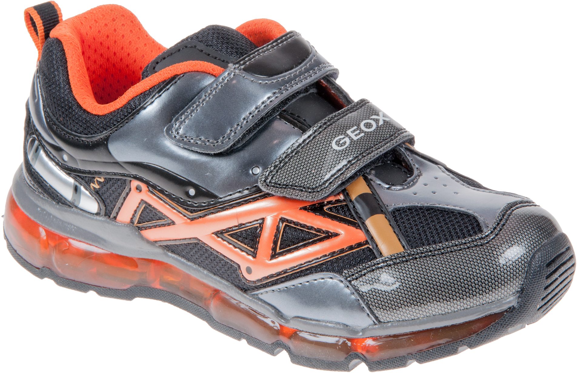 Geox Android Grey / Orange J7444B011CEC0036 - Boys Trainers - Humphries ...