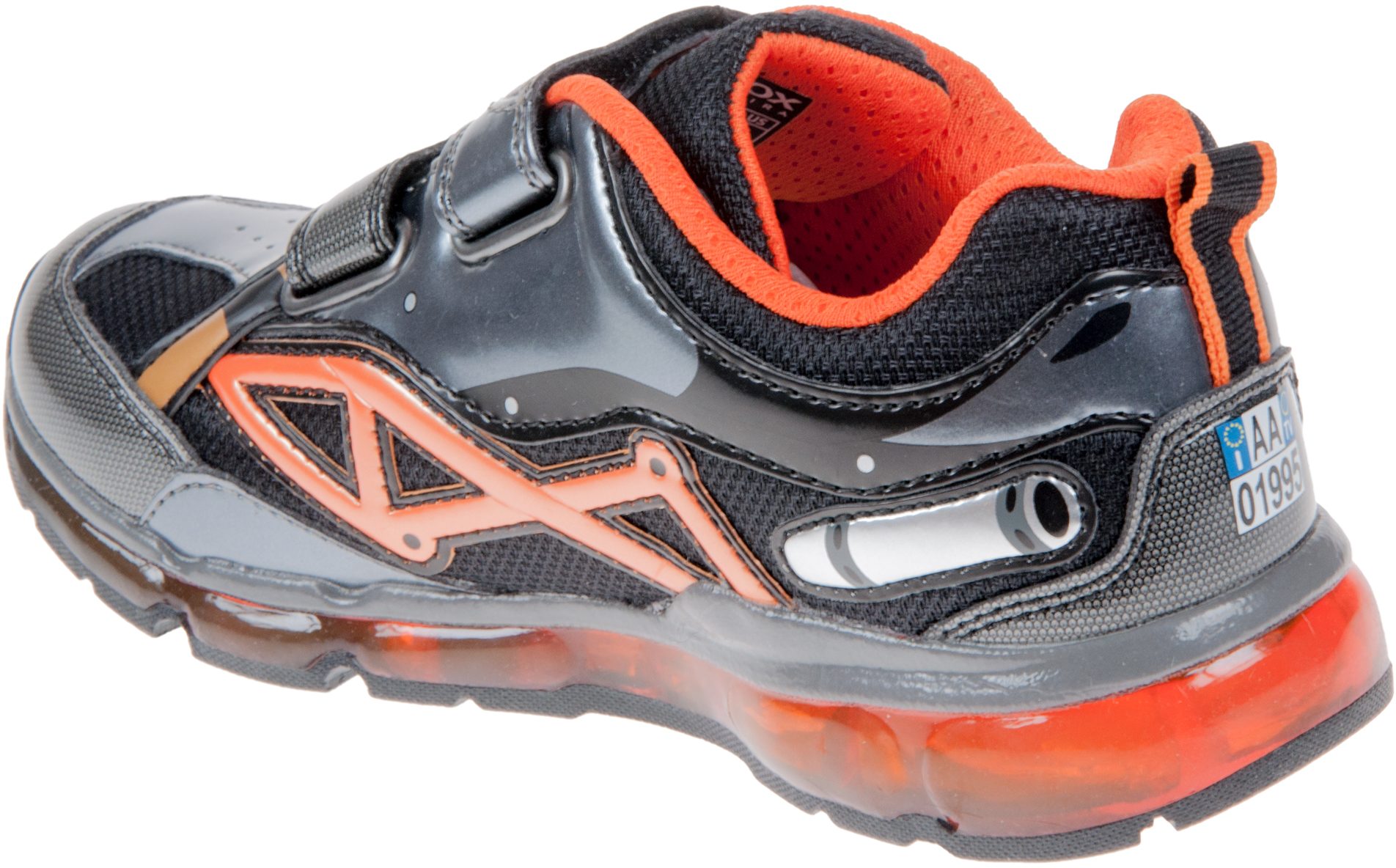 Geox Android Grey / Orange J7444B011CEC0036 - Boys Trainers - Humphries ...