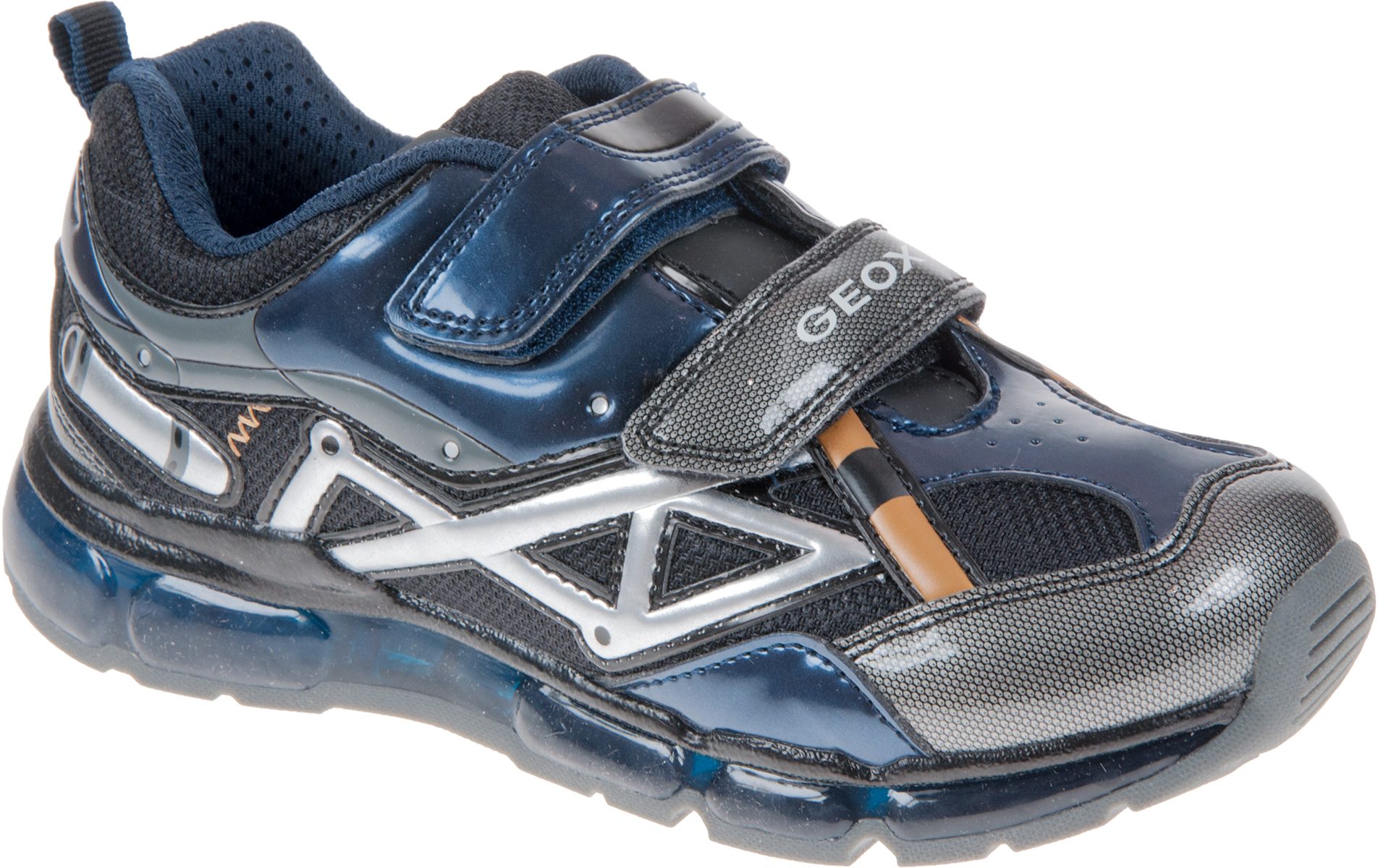 Geox Android Navy / Silver J7444B011CEC0673 - Boys Trainers - Humphries ...
