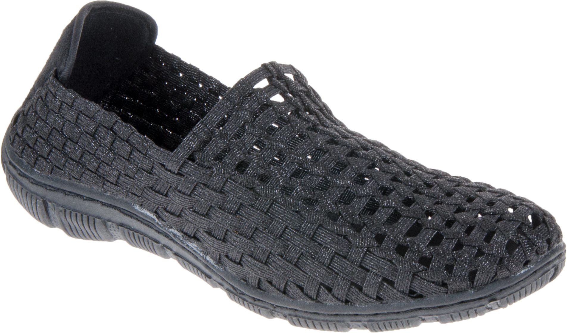 Adesso Layla Black Metallic A4325 - Womens Trainers - Humphries Shoes