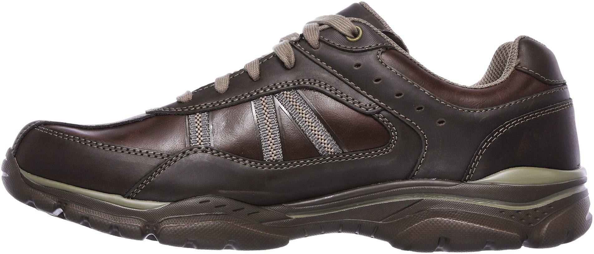 Skechers Relaxed Fit: Rovato - Texon Chocolate 65418 CHOC - Trainers ...