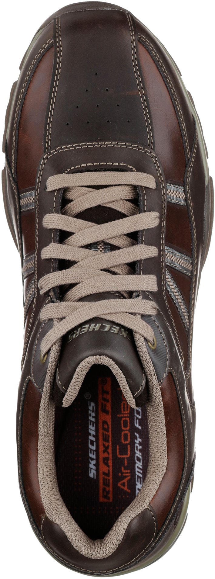 Skechers Relaxed Fit: Rovato - Texon Chocolate 65418 CHOC - Trainers ...