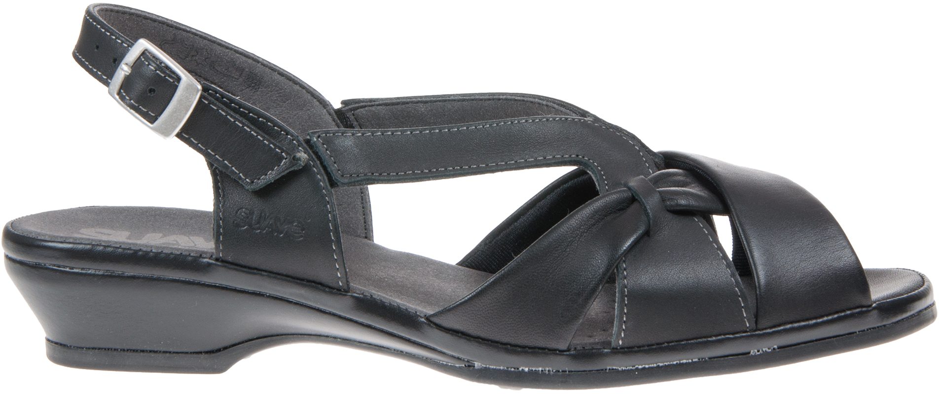 Suave Pru Black 2016230 - Full Sandals - Humphries Shoes