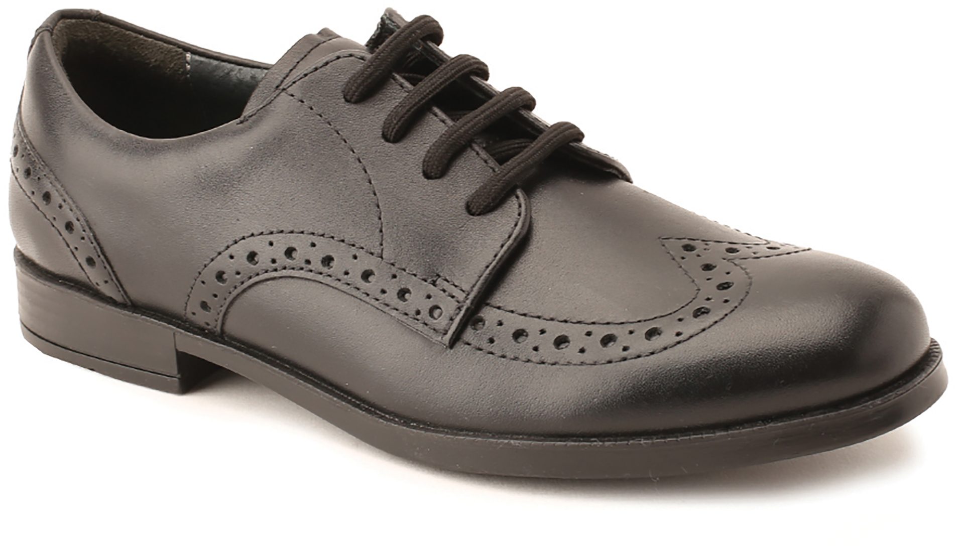 Start-Rite Brogue Primary Black Leather 2745_7 - Girls School Shoes ...