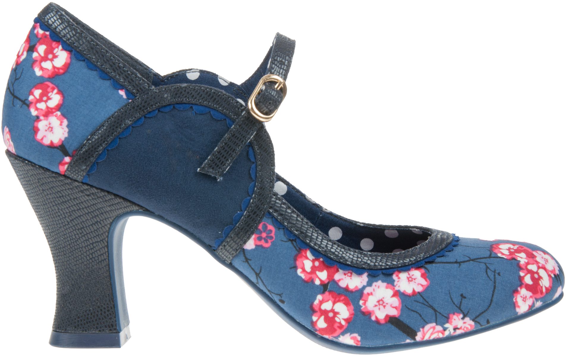 Ruby Shoo Rosalind Blue 09183 - Court Shoes - Humphries Shoes