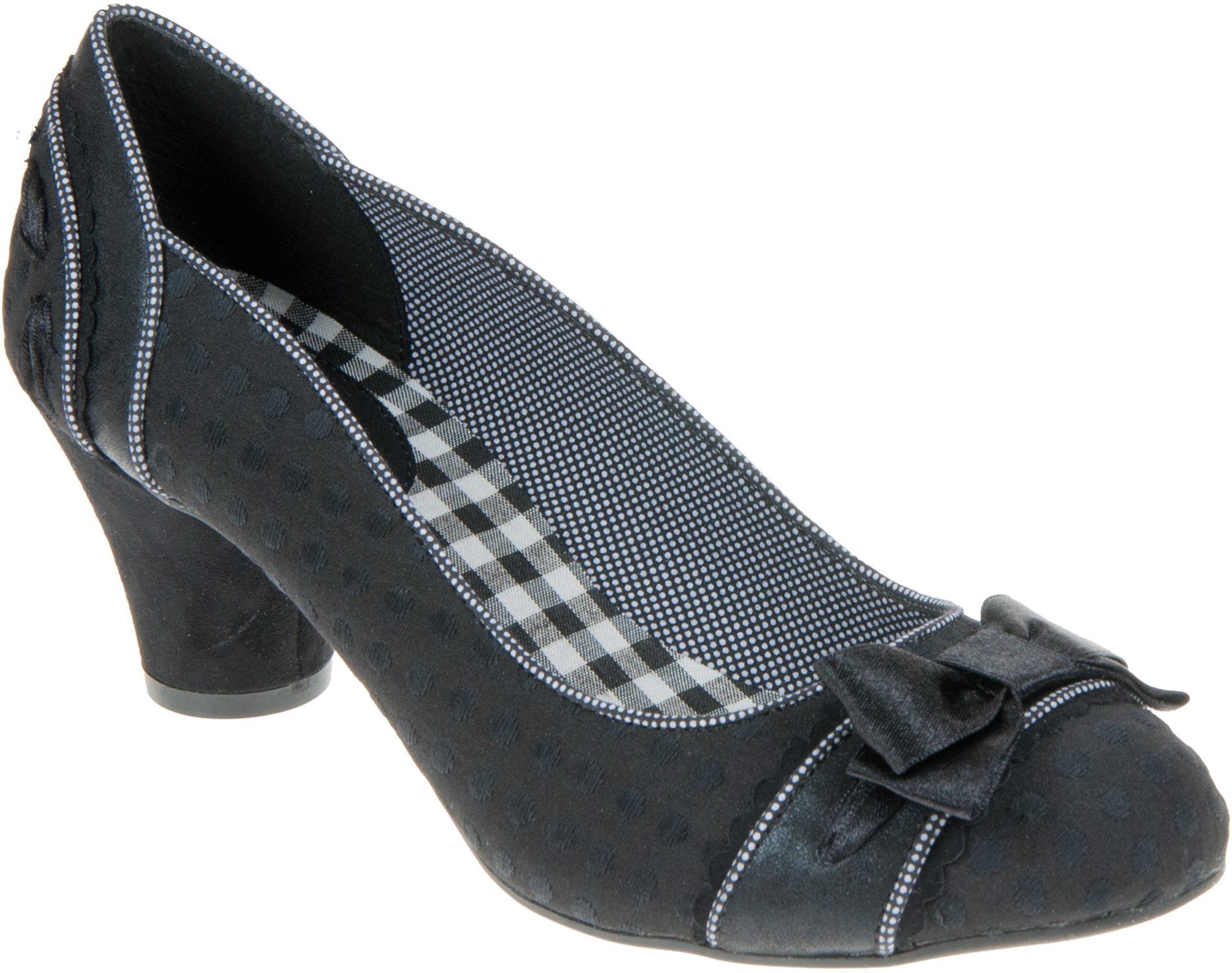 Ruby Shoo Hayley Black 09185 - Court Shoes - Humphries Shoes