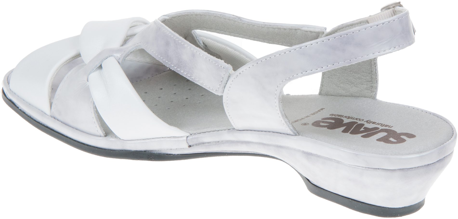Suave Pru White / Mineral 223929 - Full Sandals - Humphries Shoes