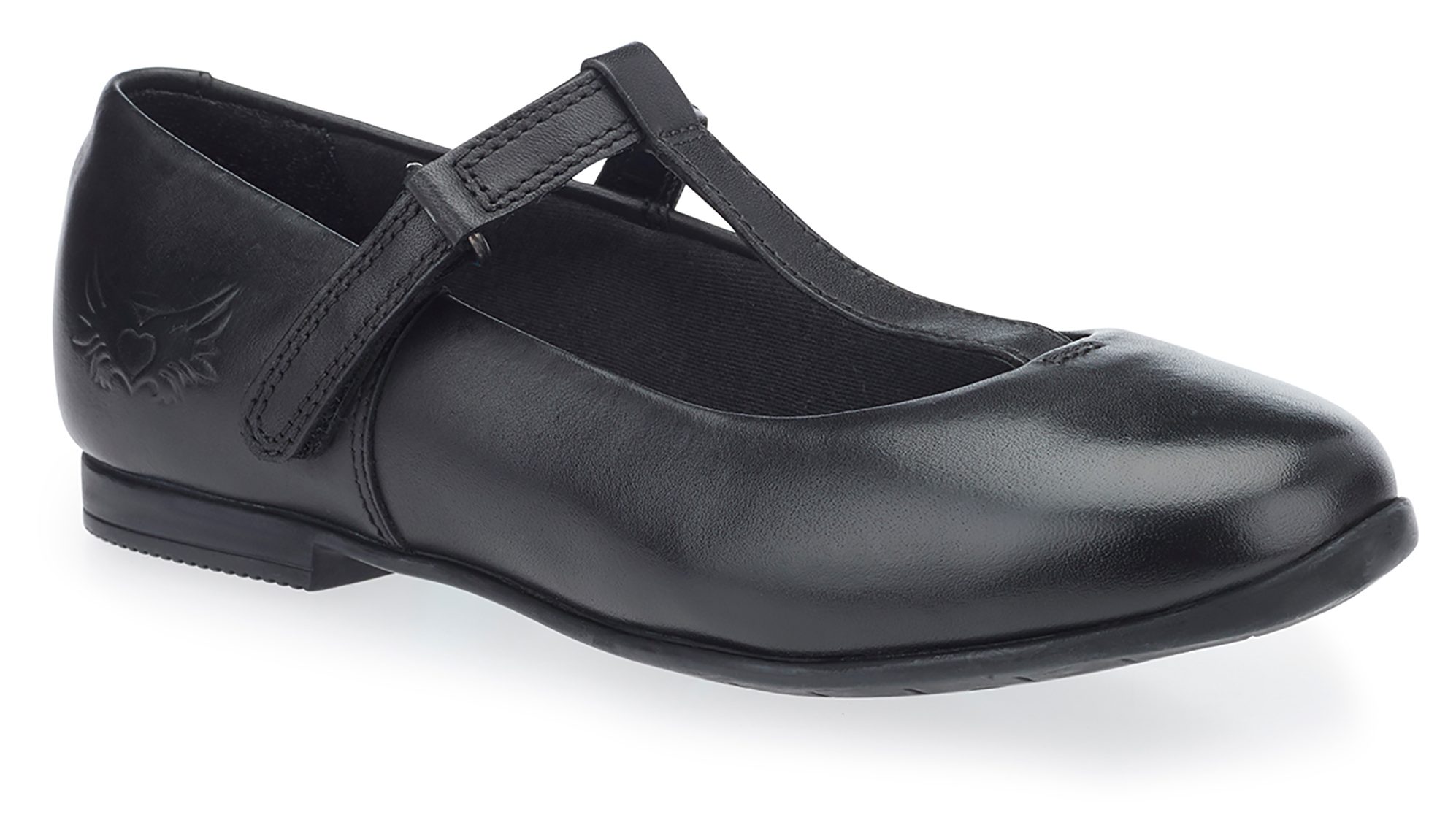 Start-Rite Angry Angels Isabelle Black Leather / Patent 3501_7 - Girls ...