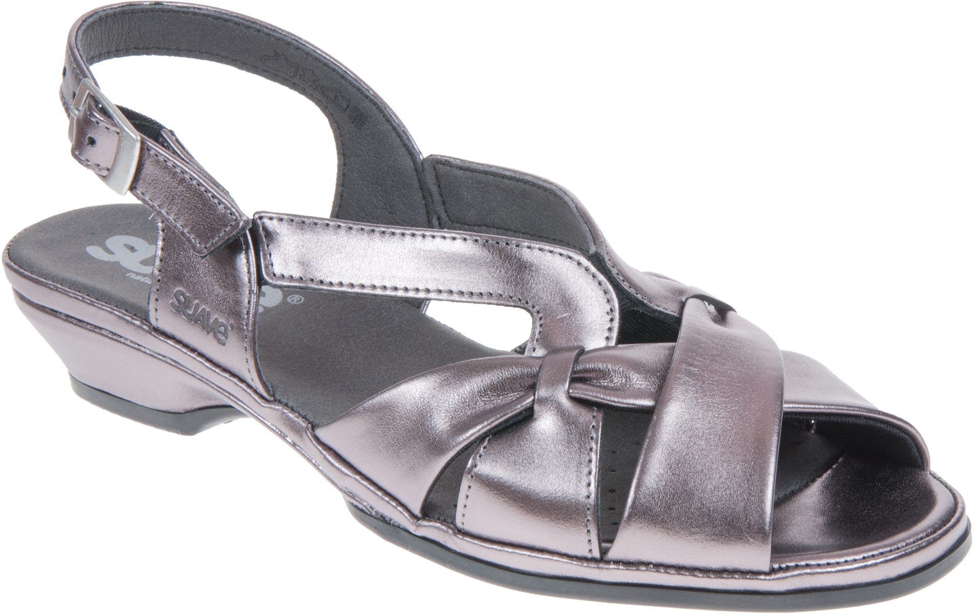 Suave Pru Gunmetal 201625 - Full Sandals - Humphries Shoes