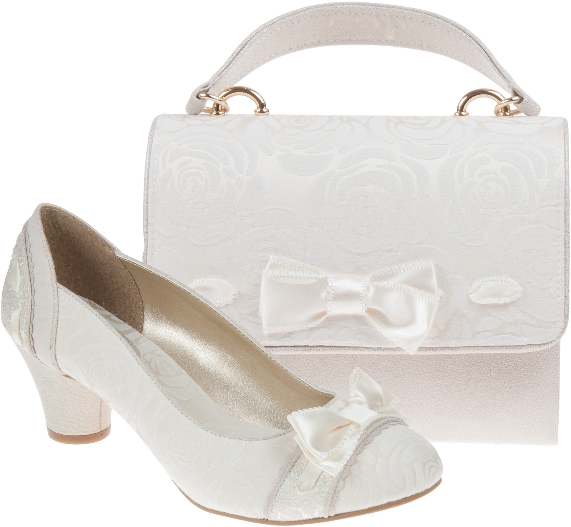 Ruby Shoo San Marino Cream 50127 - Womens Accessories - Humphries Shoes