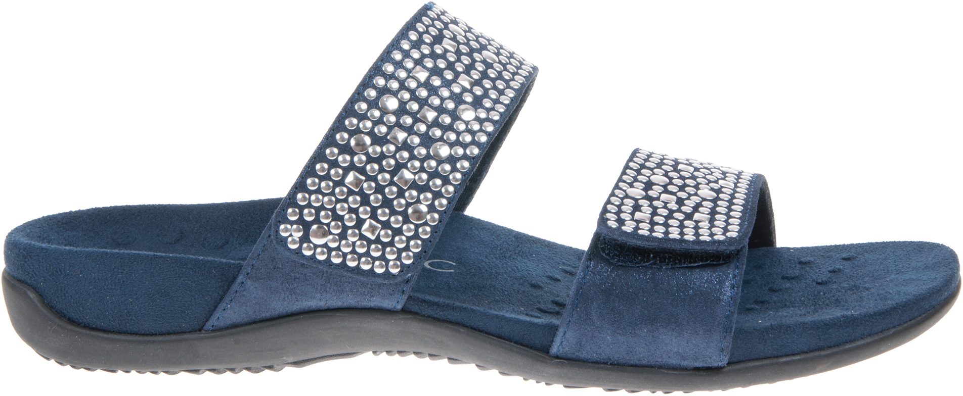 Vionic Samoa Navy 341 - Mule Sandals - Humphries Shoes