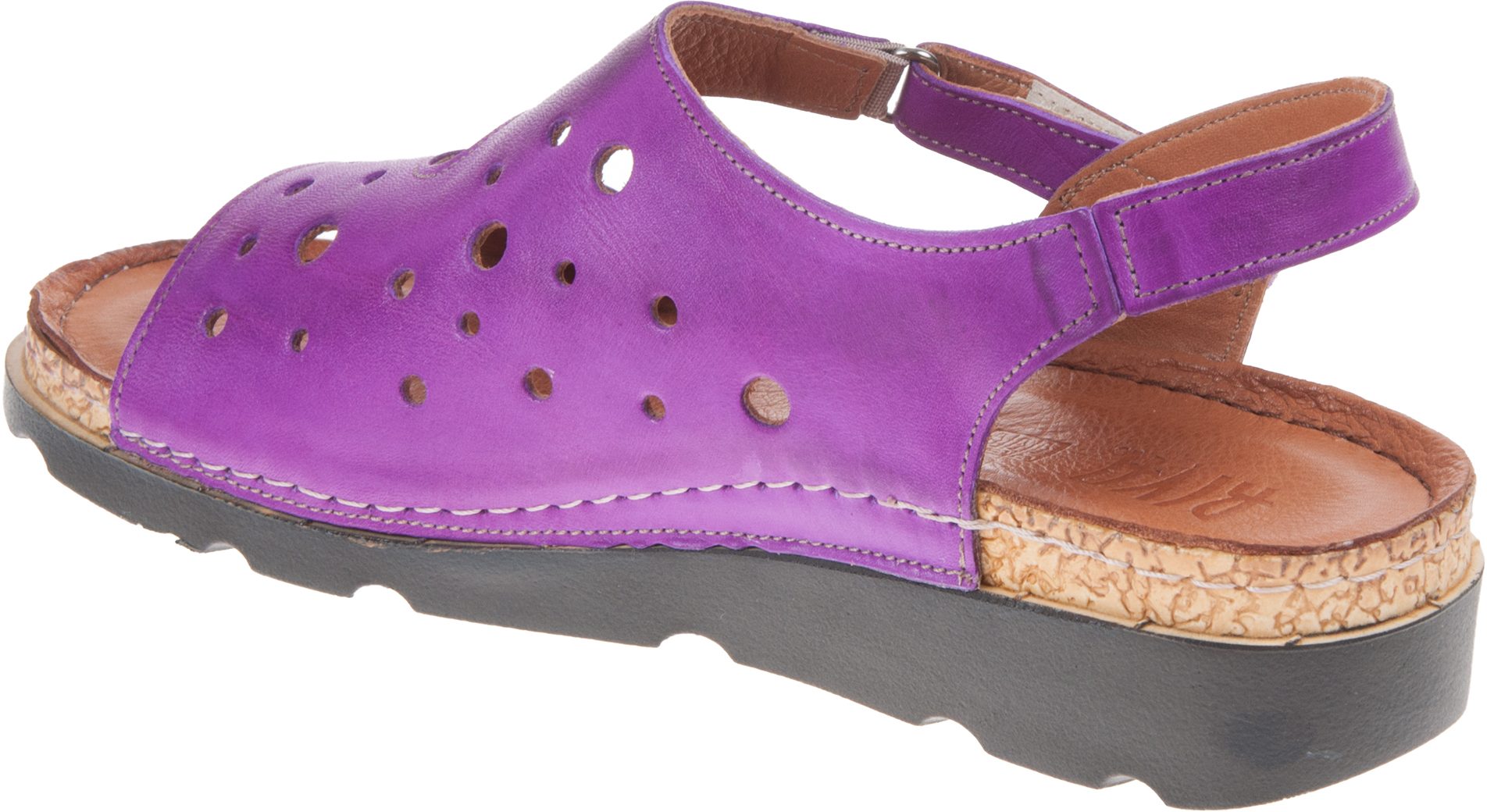 Riva Trista Purple tri - Full Sandals - Humphries Shoes