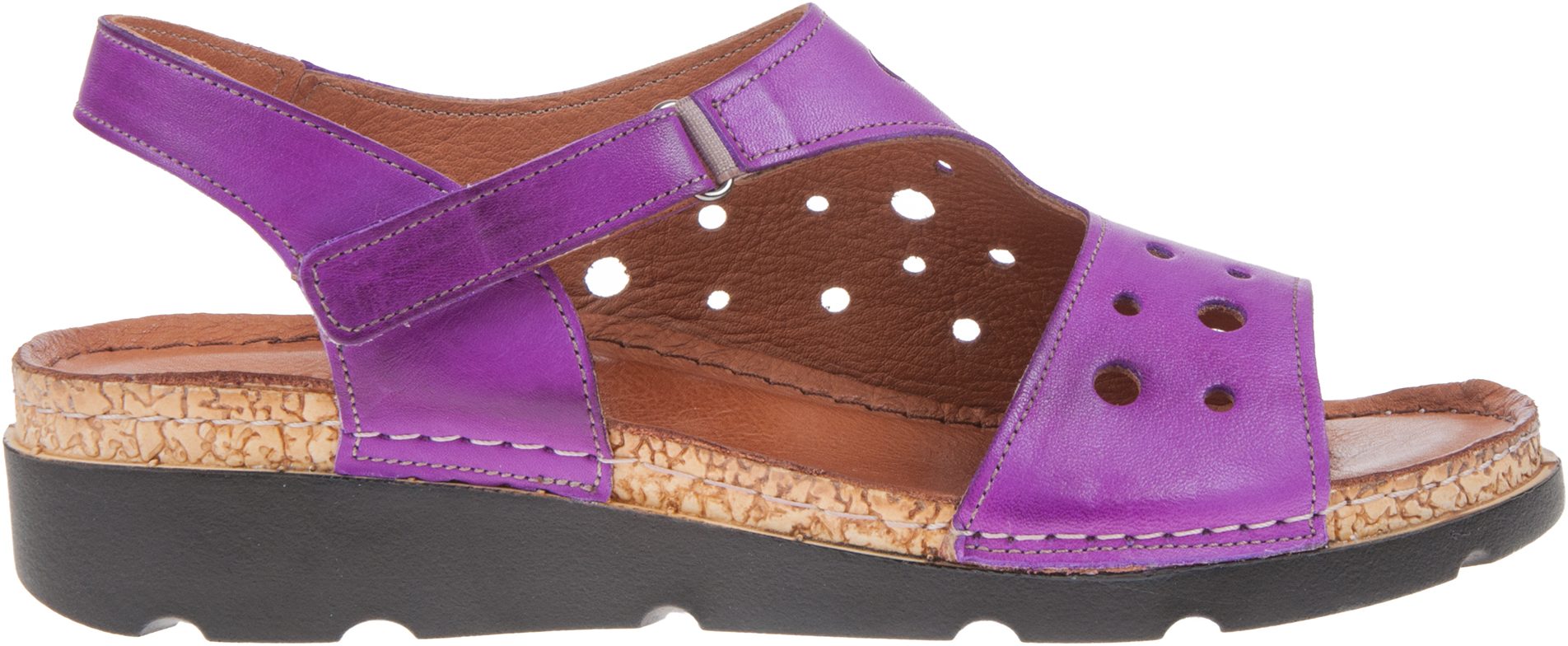 Riva Trista Purple tri - Full Sandals - Humphries Shoes