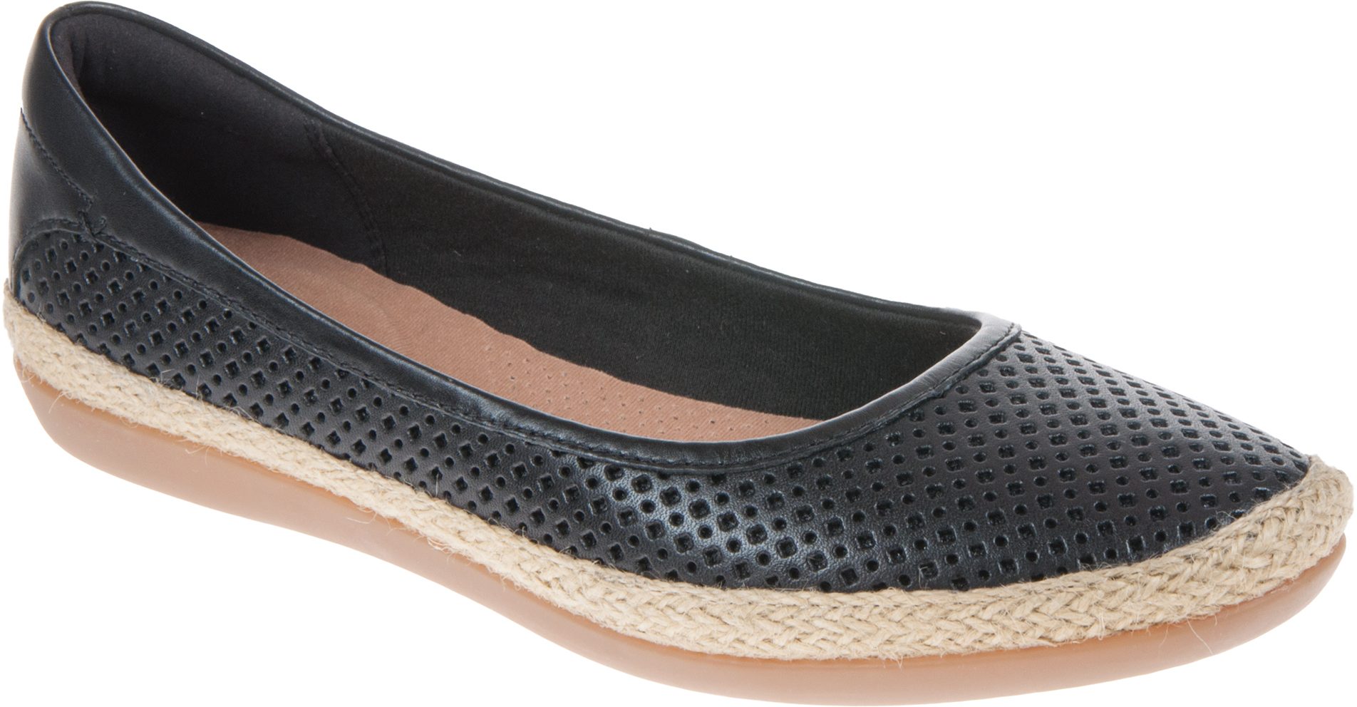 Clarks Danelly Adira Black Leather 26124739 - Everyday Shoes ...