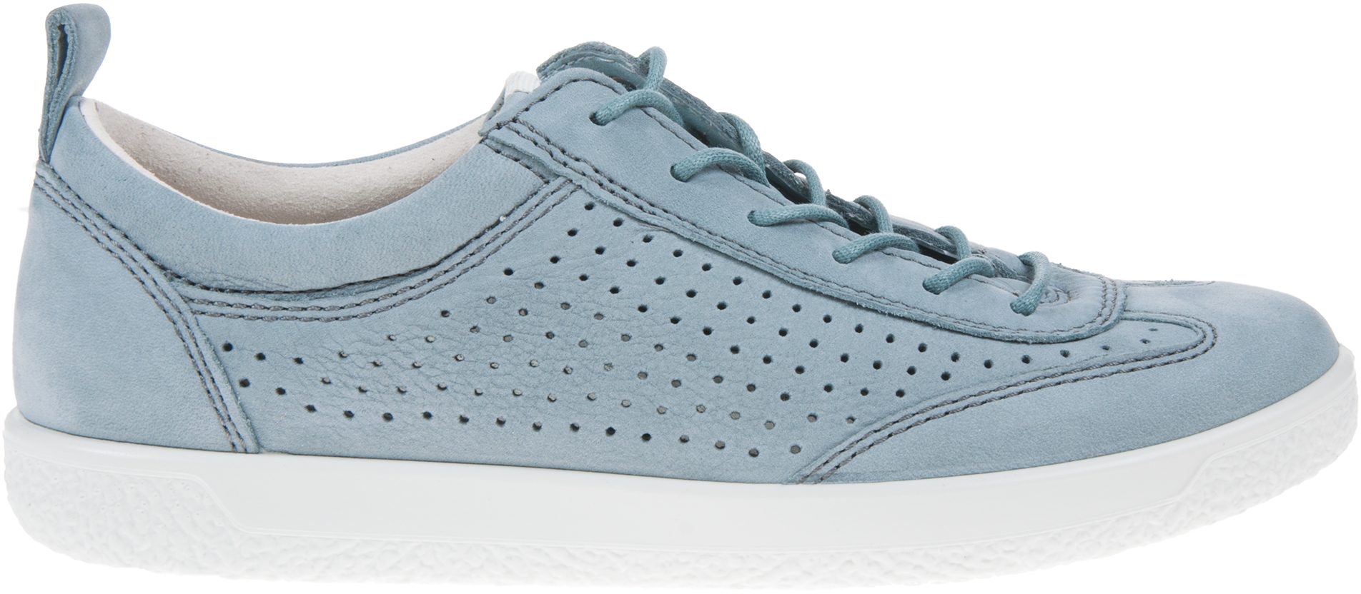 Ecco Soft 1 Ladies Light Blue 400533 02287 - Everyday Shoes - Humphries Shoes