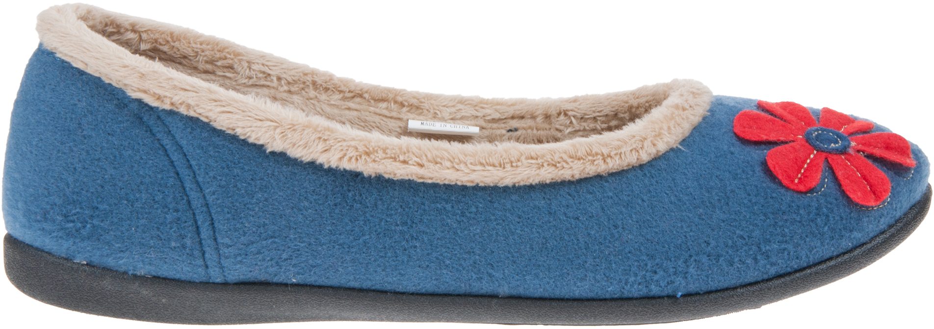 Padders Happy Pale Blue 464/54 - Ballerina Slippers - Humphries Shoes