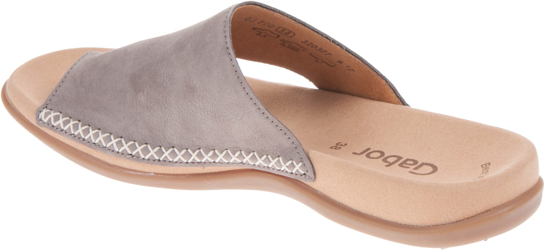 Gabor Lanzarote Fumo 03.700.13 - Mule Sandals - Humphries Shoes