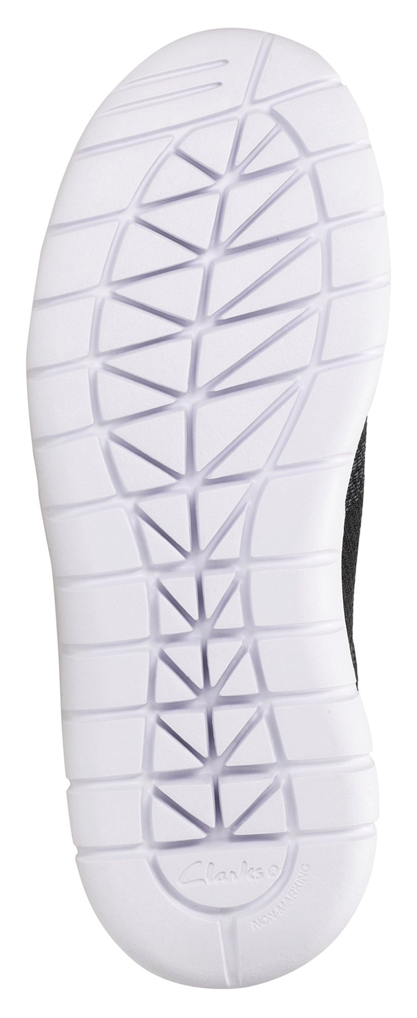 Clarks Sprint Flux Black Combi 26132703 - Boys Trainers - Humphries Shoes