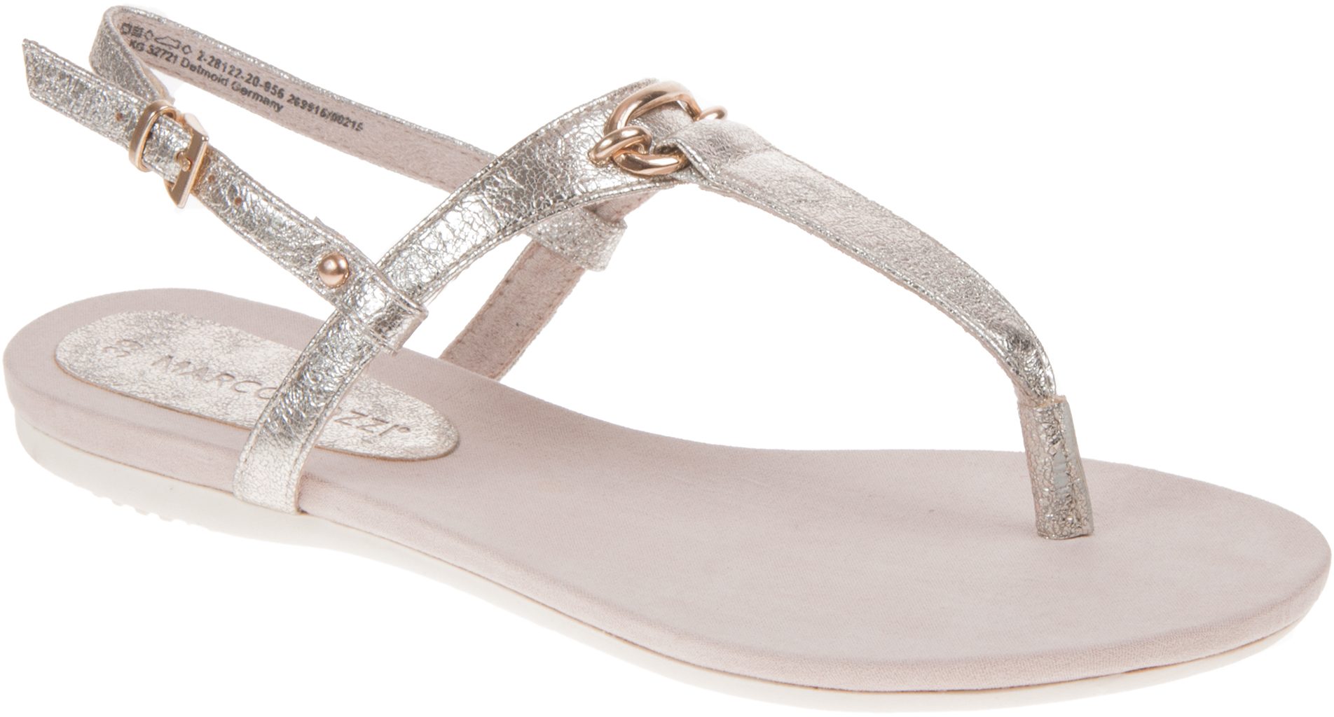 Marco Tozzi Calo 22 Gold 28122-20 956 - Full Sandals - Humphries Shoes