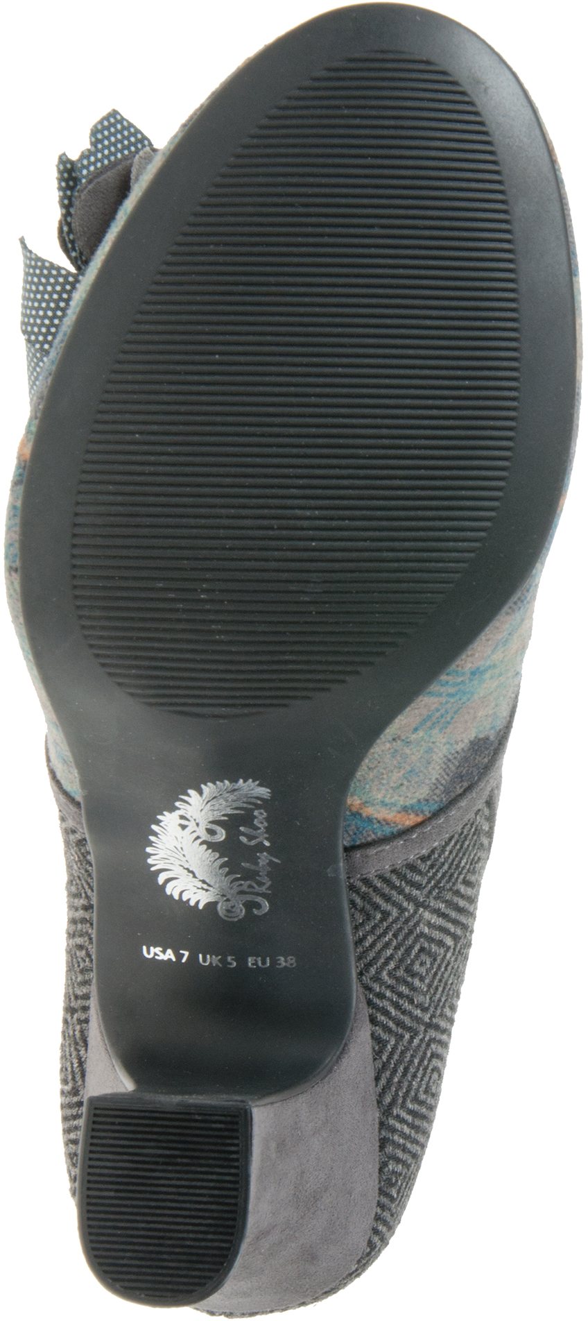 Ruby Shoo Dee Grey 09129 - Court Shoes - Humphries Shoes