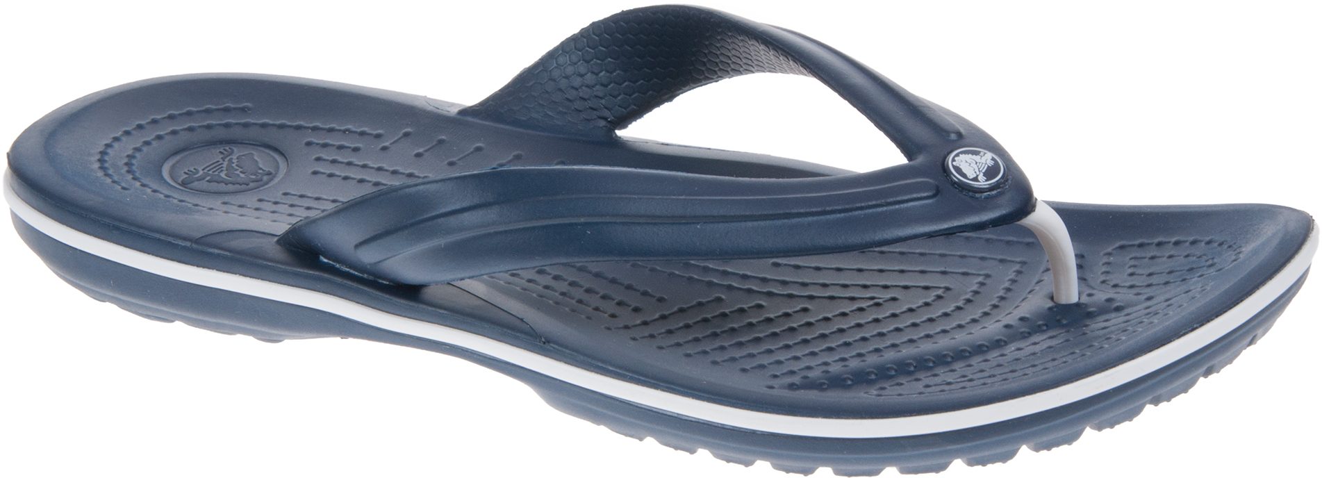 Crocs Crocband Flip Navy 11033 410 - Toe Post Sandals - Humphries Shoes