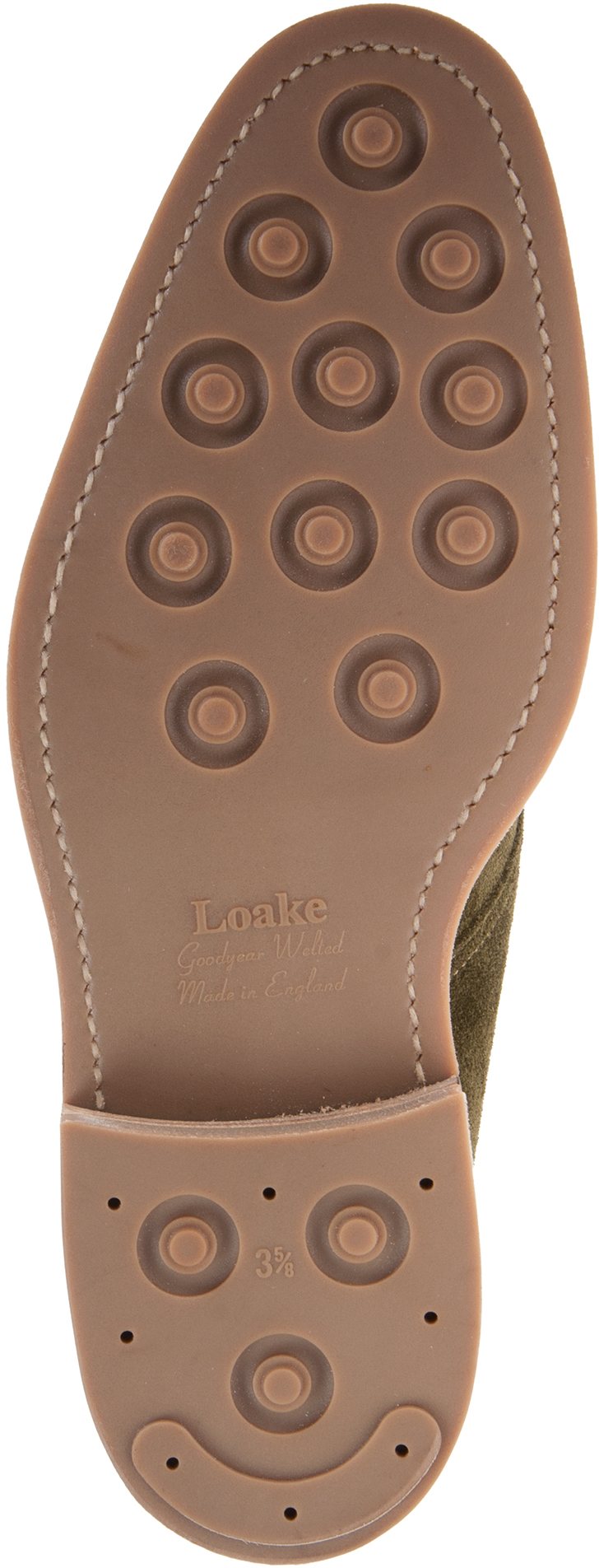 Loake Sandown Green Suede - Casual Boots - Humphries Shoes