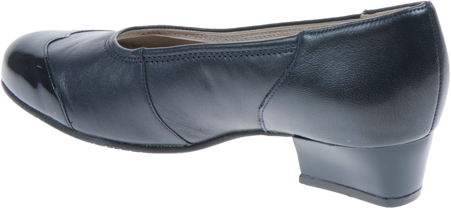 Equity Felicity Navy Patent / Leather 2026 - Court Shoes - Humphries Shoes