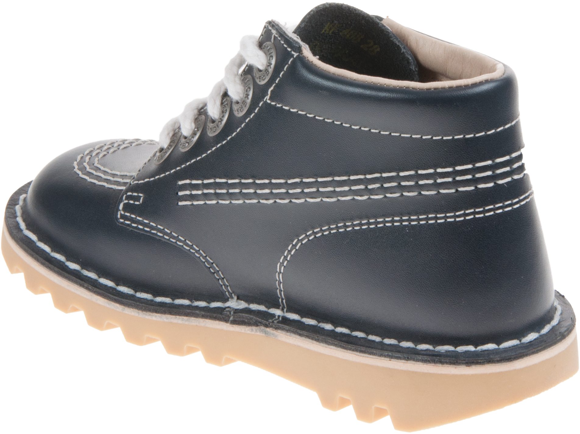 Kickers Kick Hi Kids Navy KF0000108 - Boys Boots - Humphries Shoes