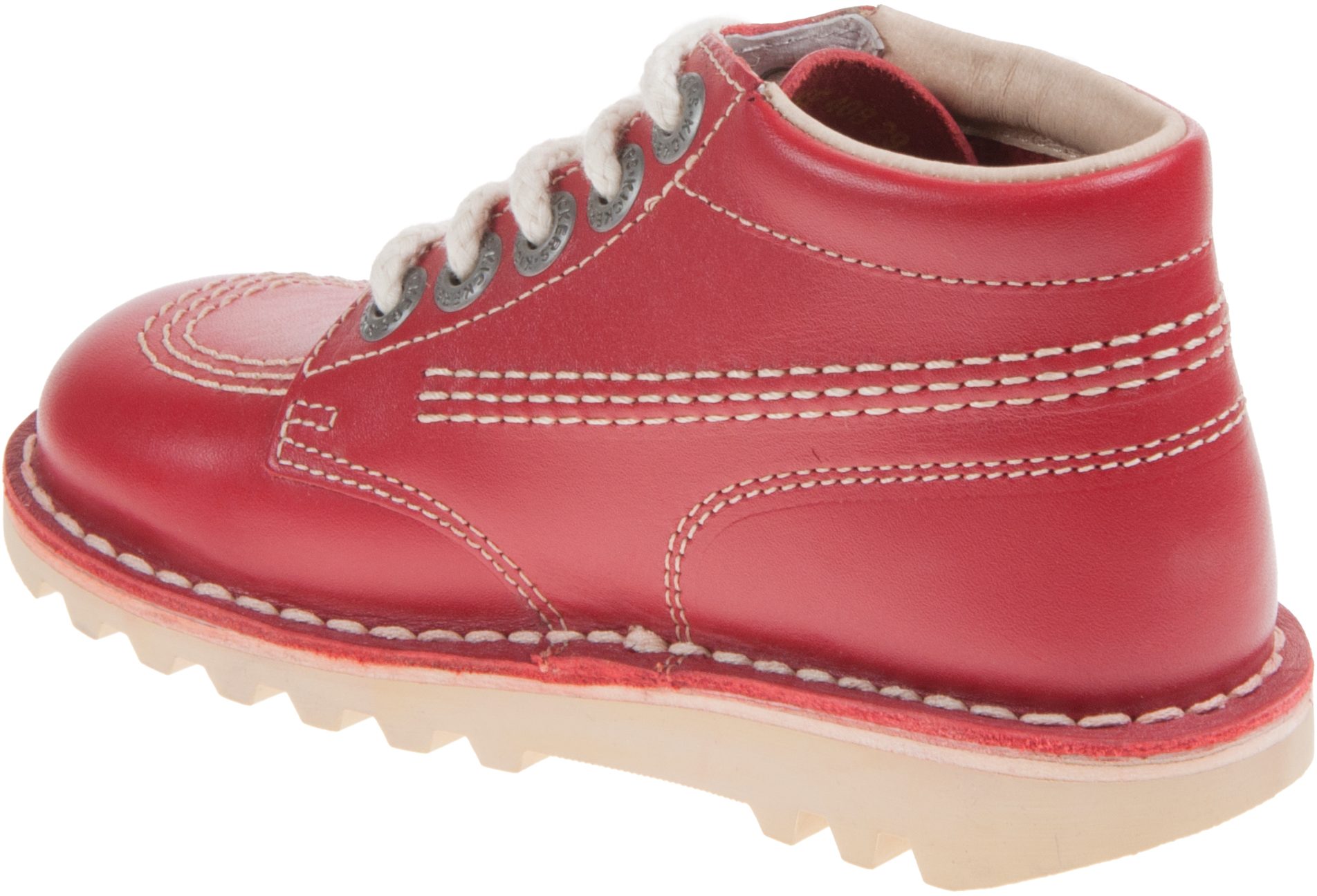 Kickers Kick Hi Kids Red KF0000108 - Boys Boots - Humphries Shoes