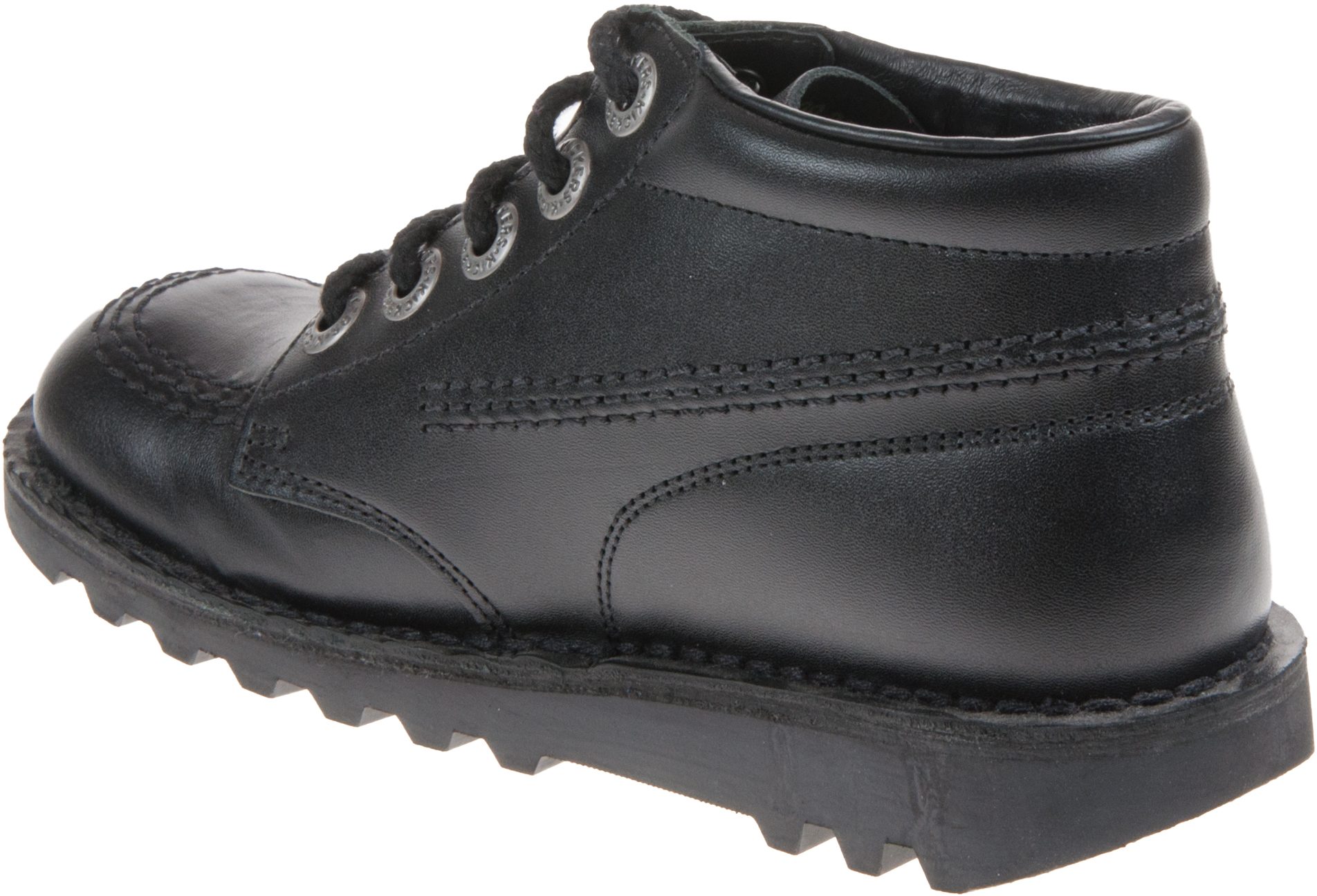 Kickers Kick Hi Kids Black KF0000409 - Boys Boots - Humphries Shoes