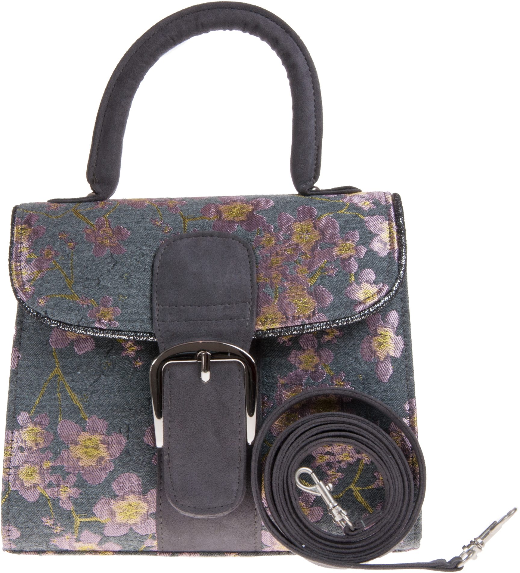 Ruby Shoo Riva Grey Floral 50152 - Womens Accessories - Humphries Shoes