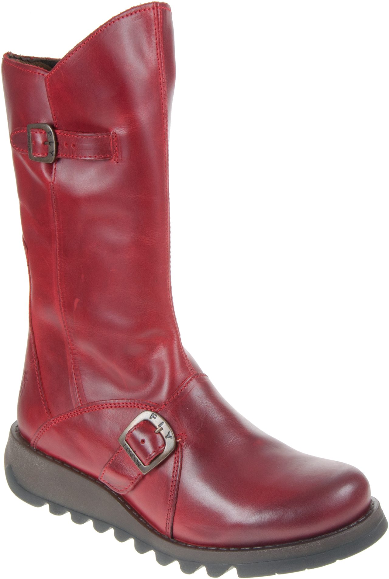Fly London Mes 2 Red P142913 001 - Calf Boots - Humphries Shoes