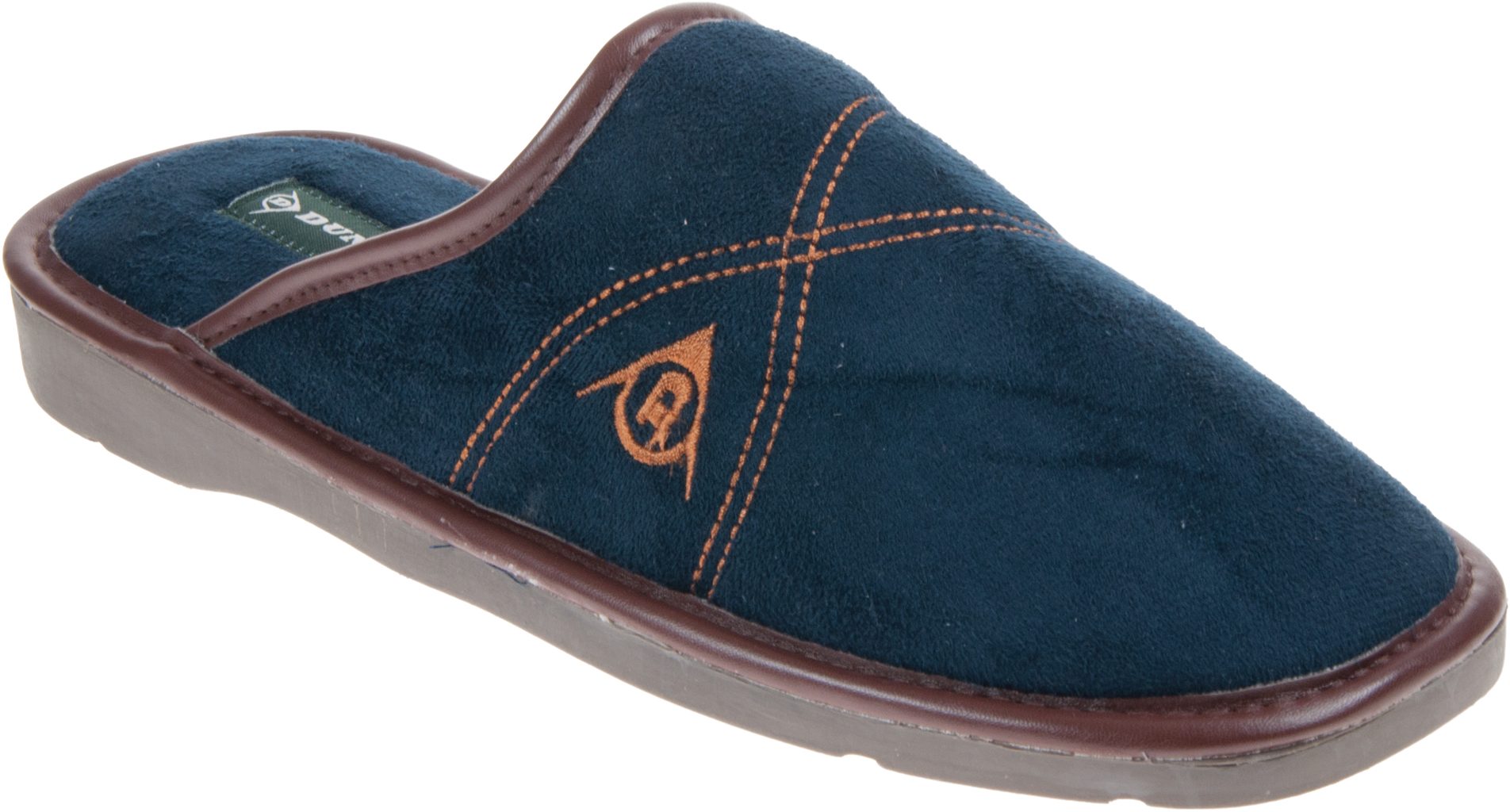 Dunlop Premier Navy Blue MS405C - Mule Slippers - Humphries Shoes