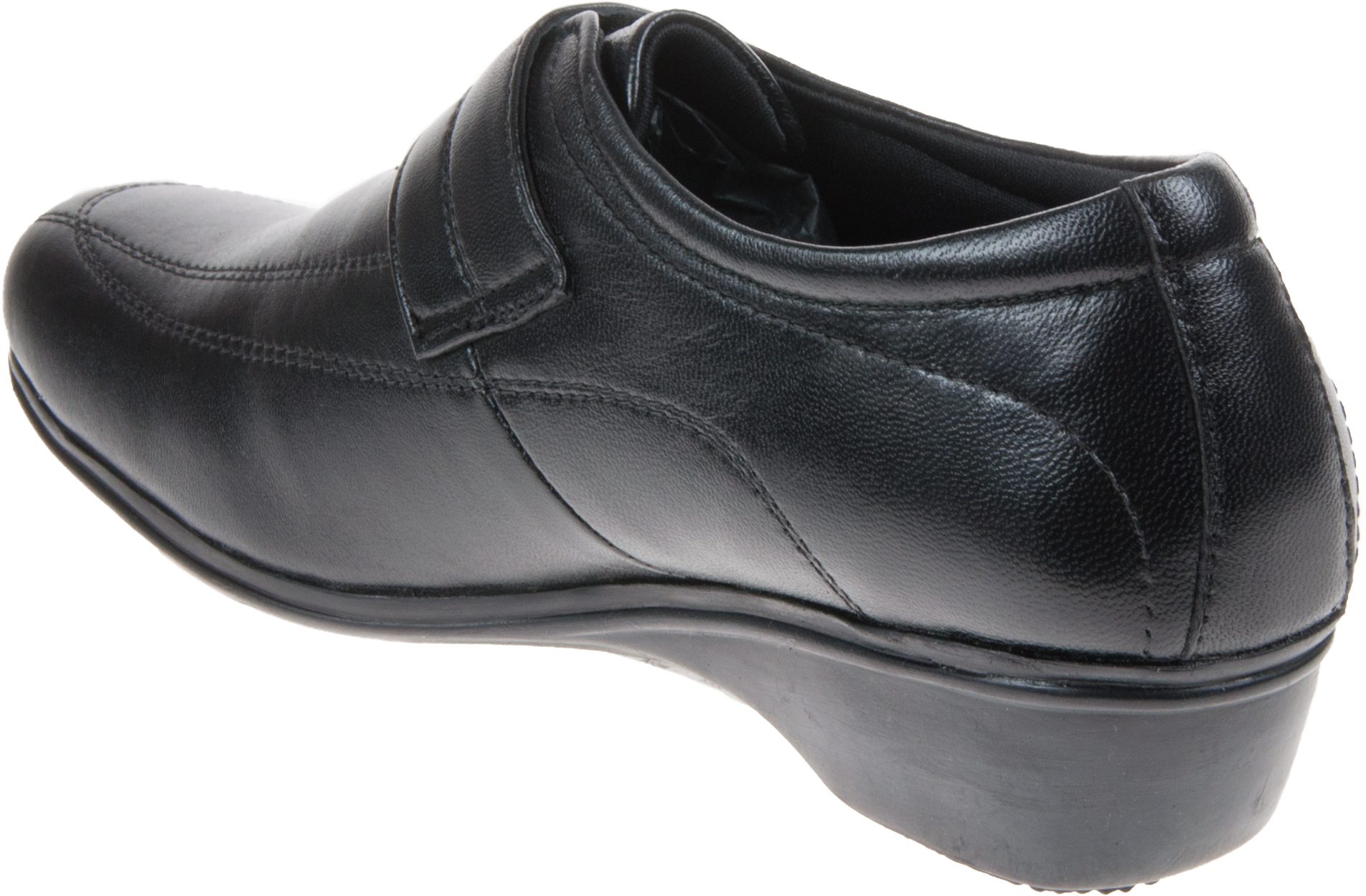 Mod Comfys Karen Black Leather L185A - Everyday Shoes - Humphries Shoes