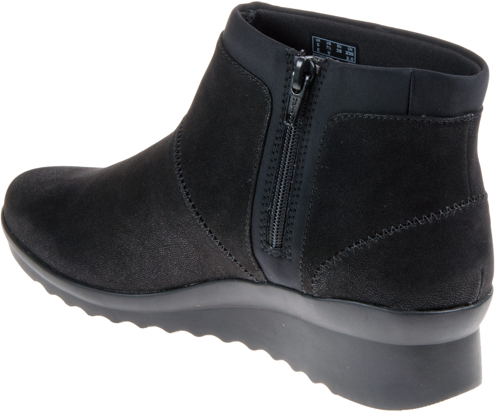 Clarks Caddell Sloane Black Synthetic 26137862 - Ankle Boots ...